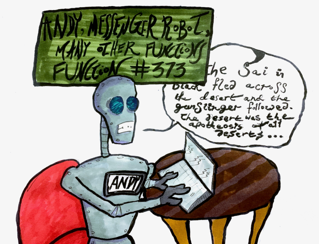 What are Andy, Messenger Robot's Other Functions? : DailySack.com